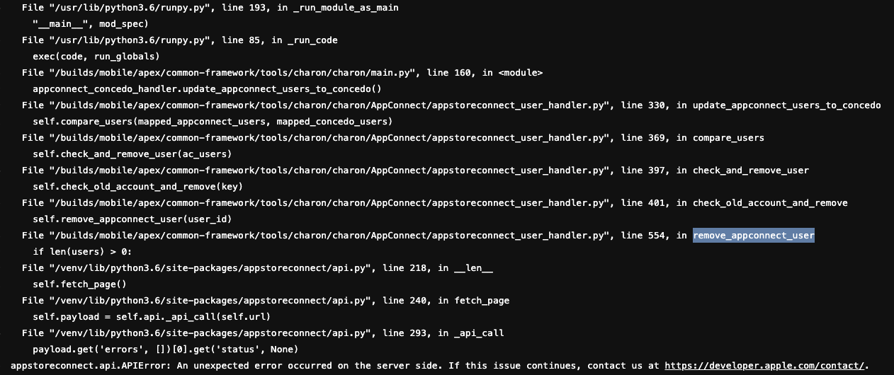 Is there a way to read the error when the API fails? · Issue #48 ...