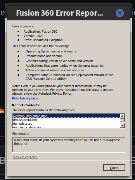 Failing to launch Fusion on Arch Linux *solved* · Issue #41 · cryinkfly/Autodesk-Fusion-360-for ...