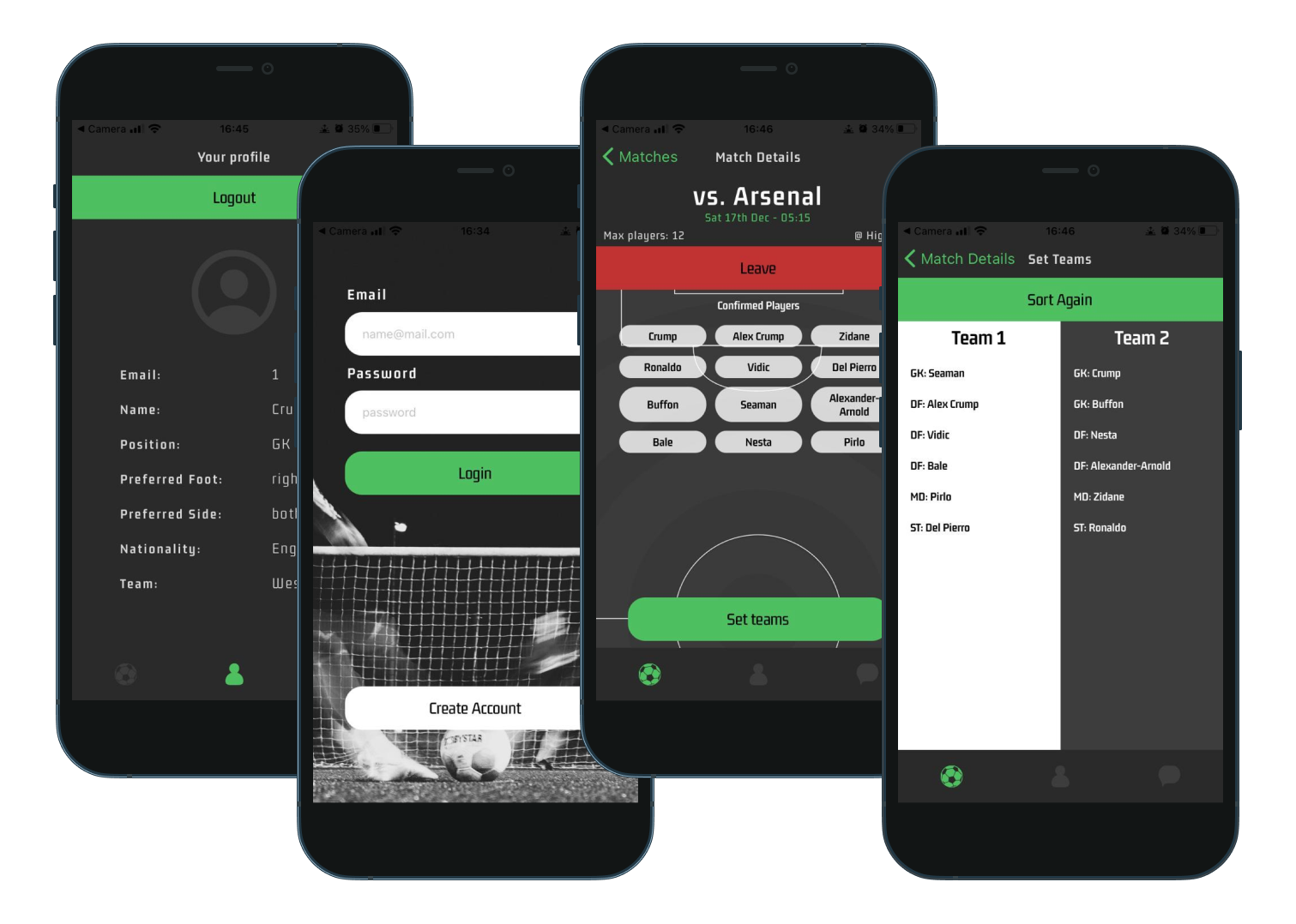 GitHub - 11ac11/footy-chat: FootyChat allows footballing communities to organise leisure games ...