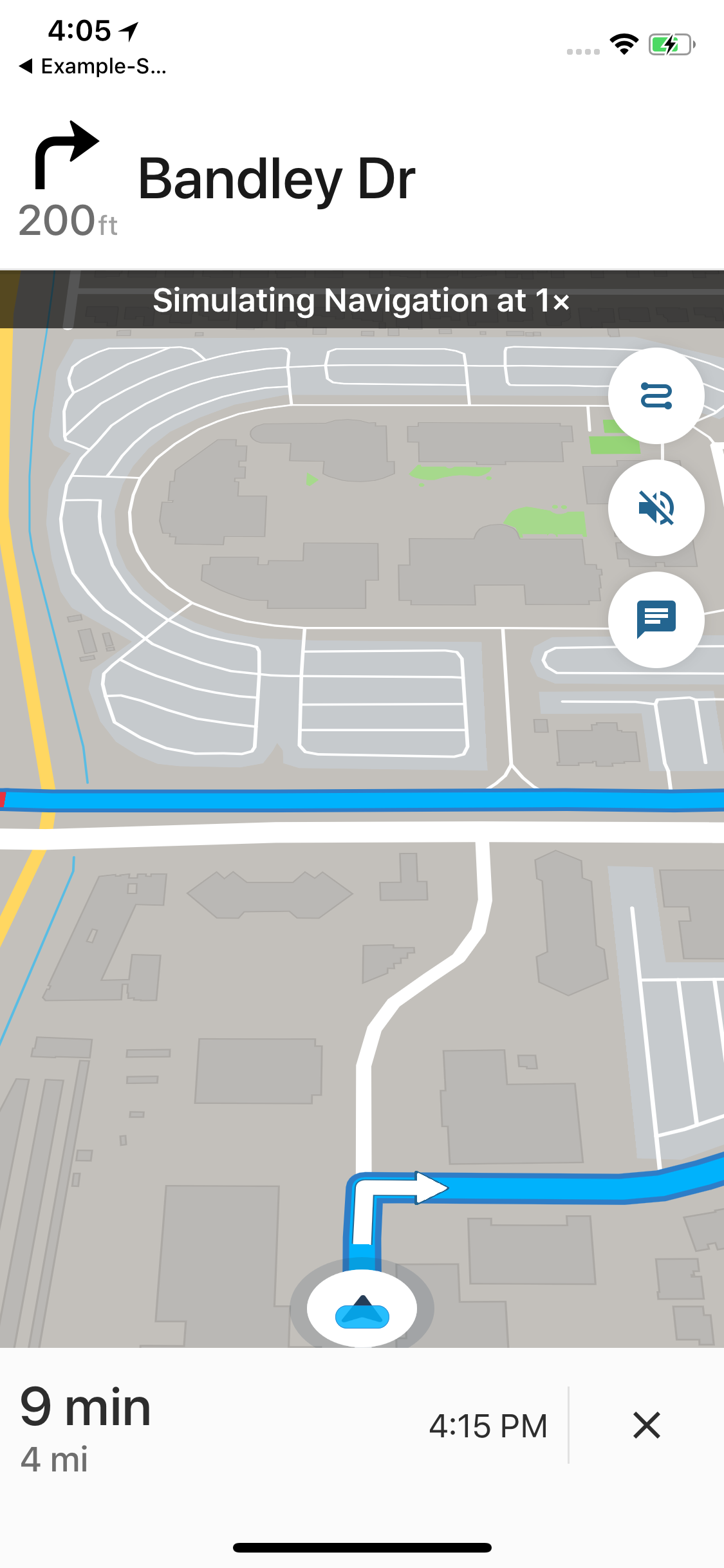 User puck is a little low when starting · Issue #1198 · mapbox/mapbox-navigation-ios · GitHub