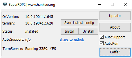 não está funcionando no win10 21h2 19044.1645 · Issue #137 · anhkgg ...