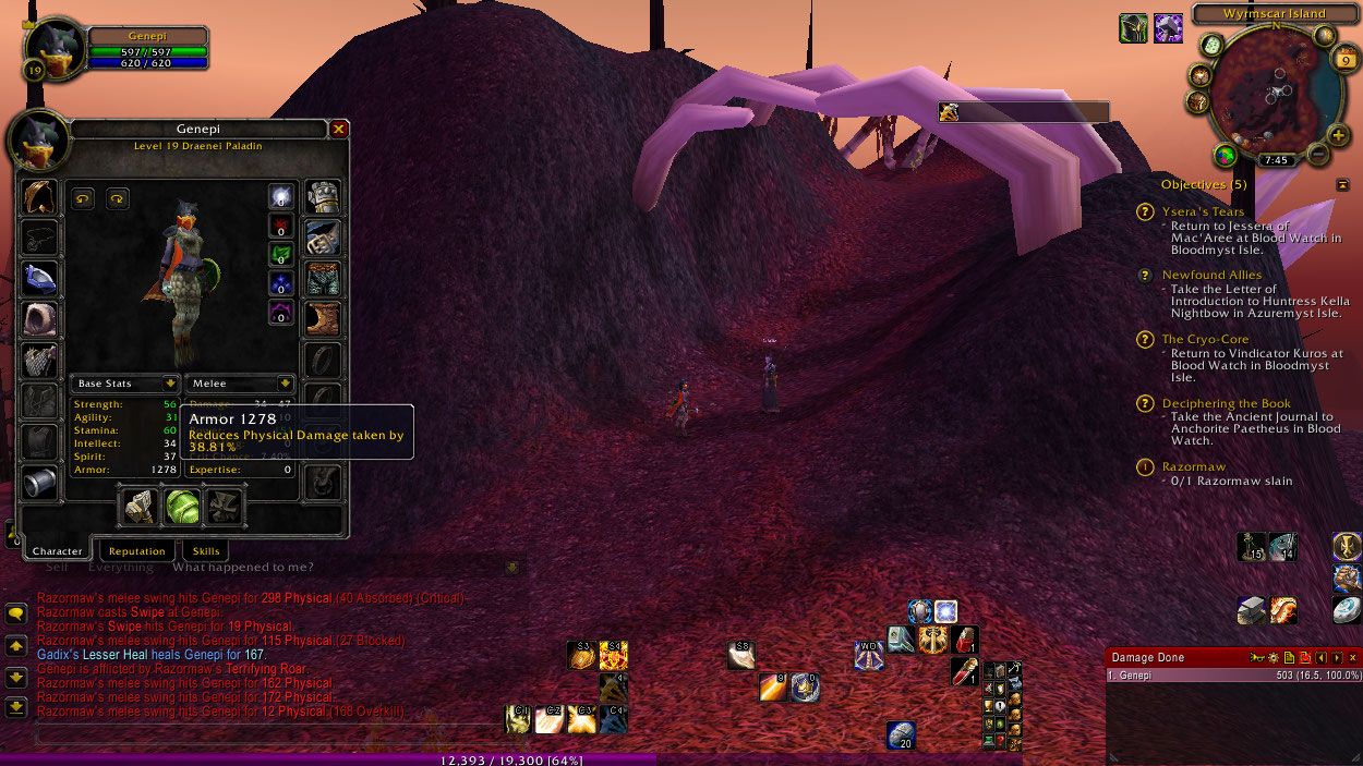 [Bloodmyst Isle] Razormaw Event is custom · Issue #7819 · azerothcore ...