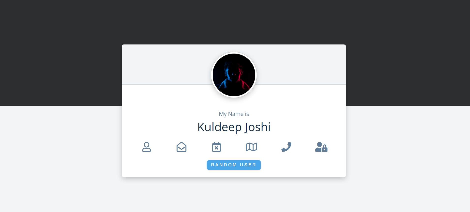 Personal Information Page · Issue #344 · TusharKesarwani/Front-End-Projects · GitHub