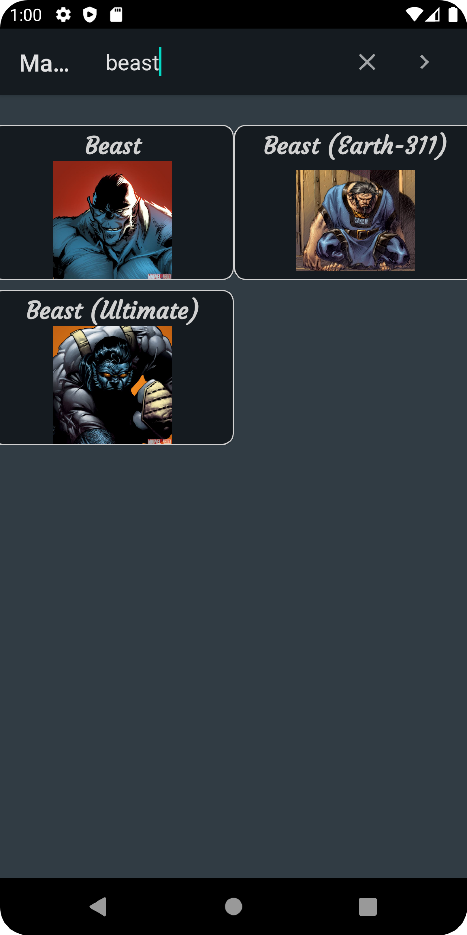 GitHub - MaxGonzalezGT/Marvel-App: The app displays a list of Marvel ...