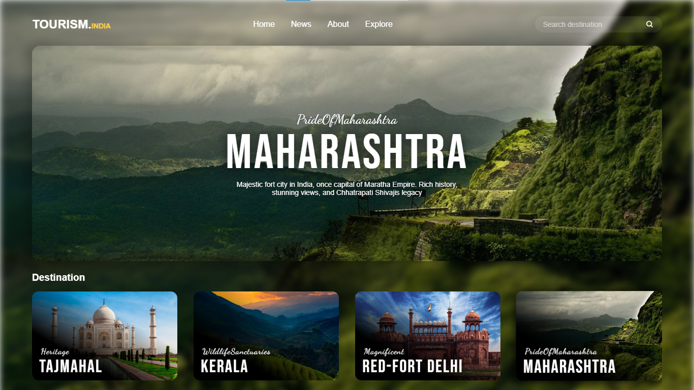 GitHub - Ghanasham2004/Tourism.india: Explore the incredible diversity of India's tourism with ...