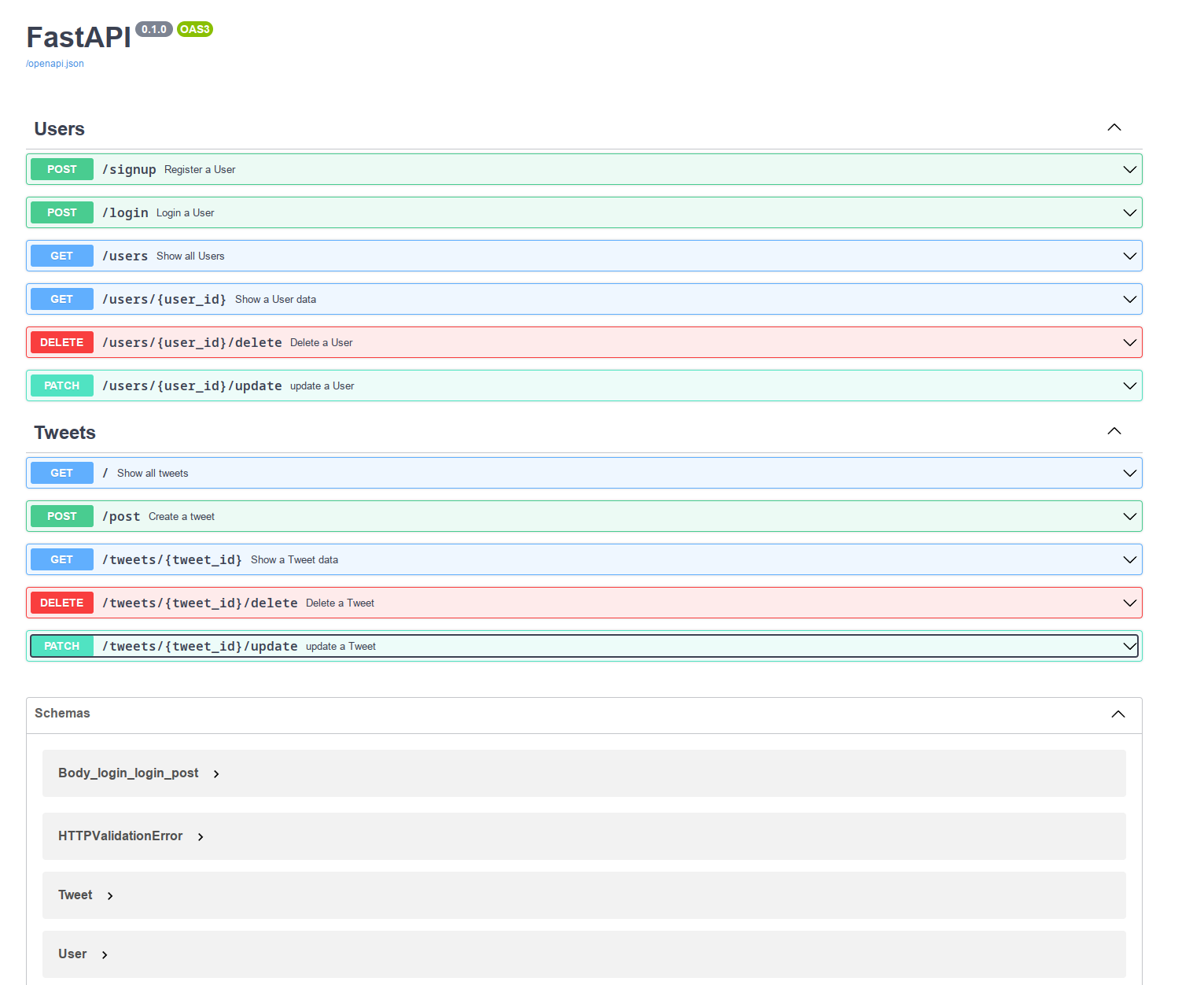 GitHub - gollum23/twitter-fast-api: Twitter api clone made with fastapi