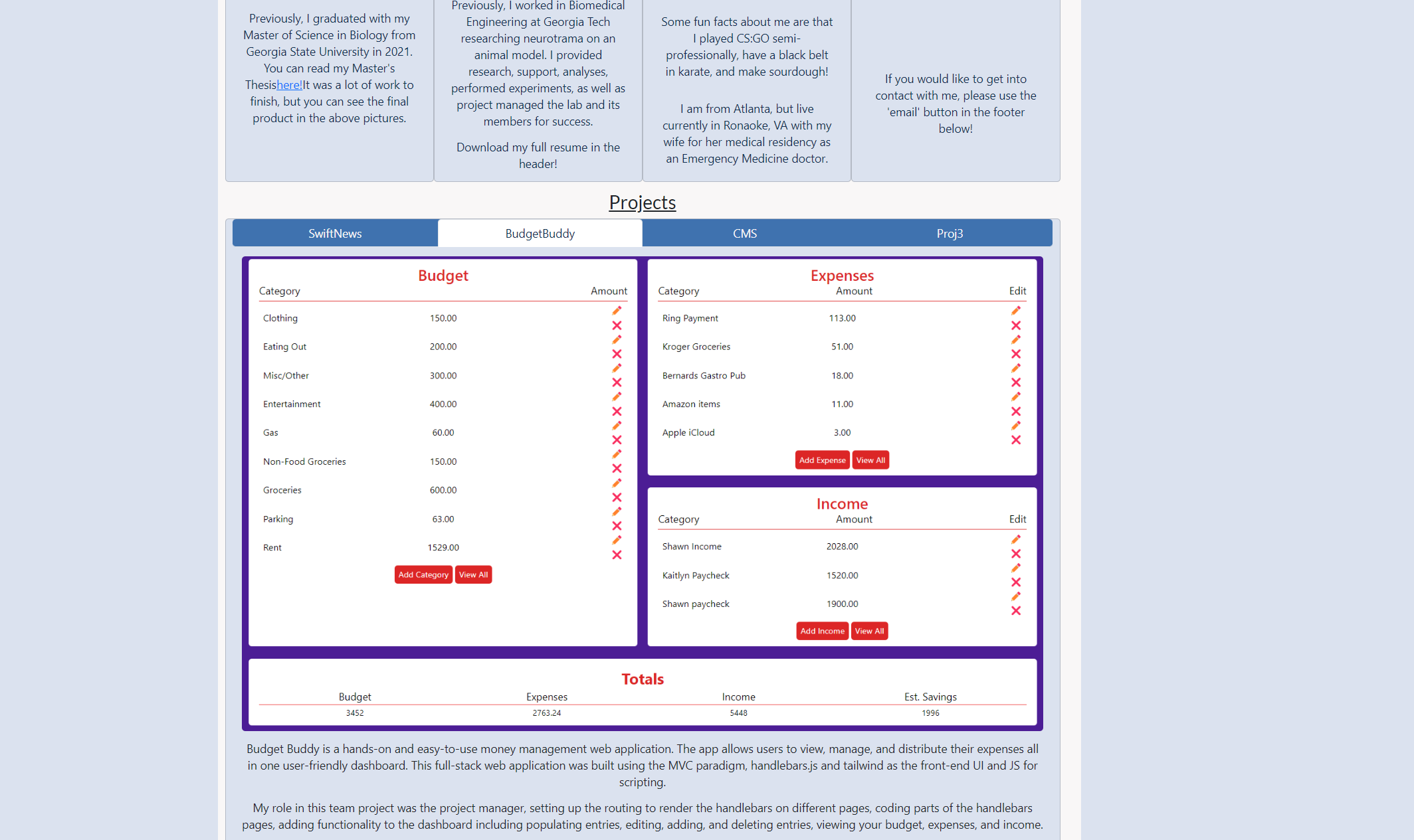 GitHub - shawnbandy/ReactPortfolio
