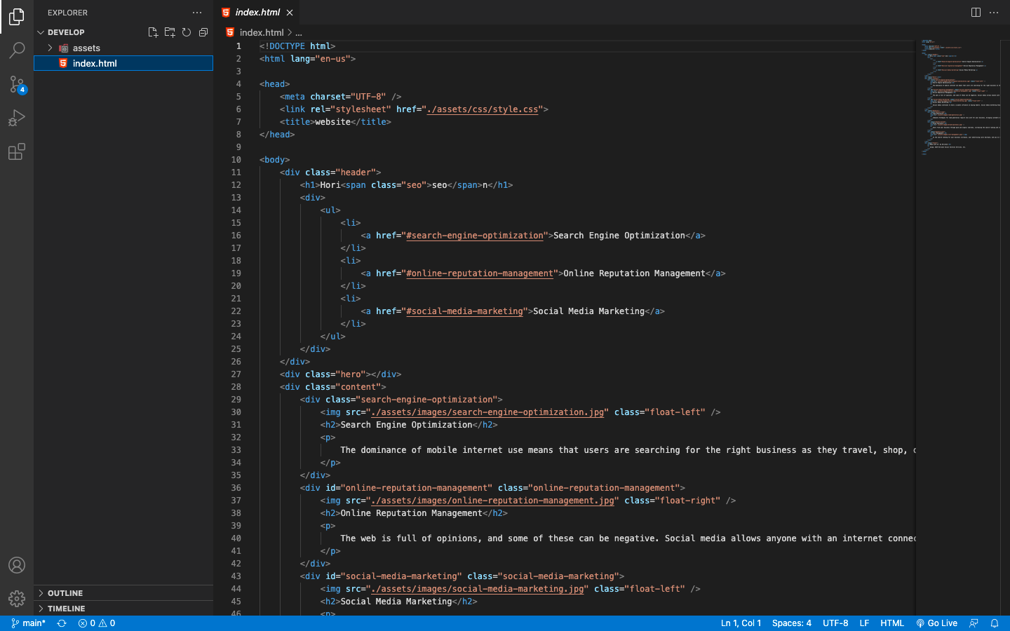 GitHub - Steezy1416/horizeon-challenge