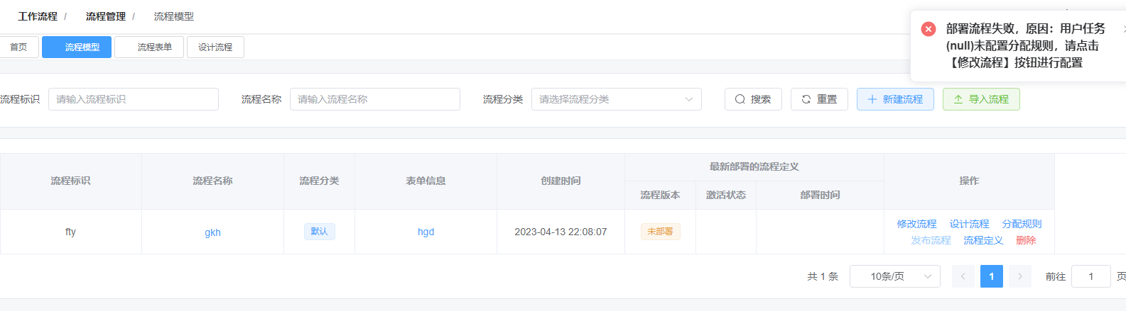 在流程模型里面点击分配规则按钮无效 · Issue #255 · YunaiV/ruoyi-vue-pro · GitHub