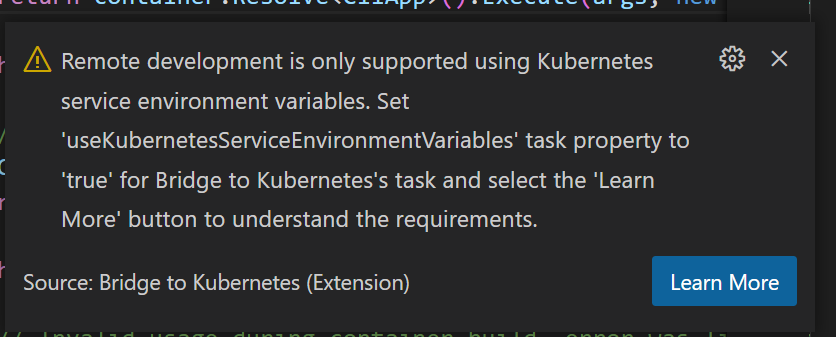 Failed To Launch Endpoint Manager · Issue 96 · Azurebridge To Kubernetes · Github