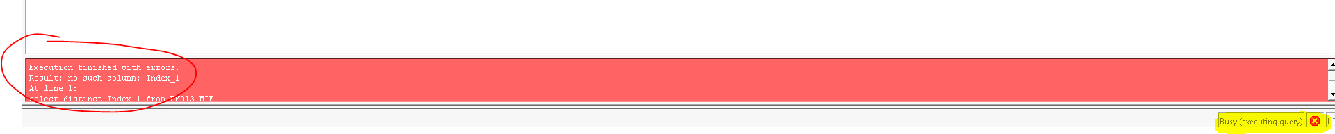 Clear output views (results and status) when running a query · Issue #2568 · sqlitebrowser ...