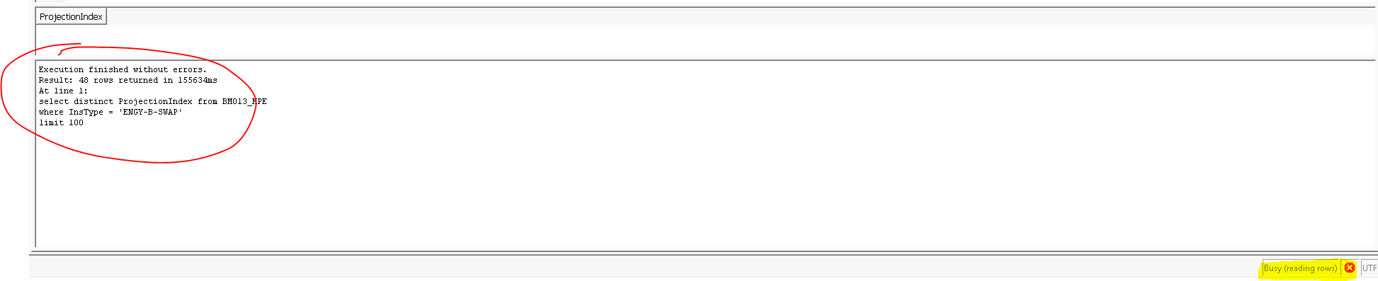 Clear output views (results and status) when running a query · Issue #2568 · sqlitebrowser ...