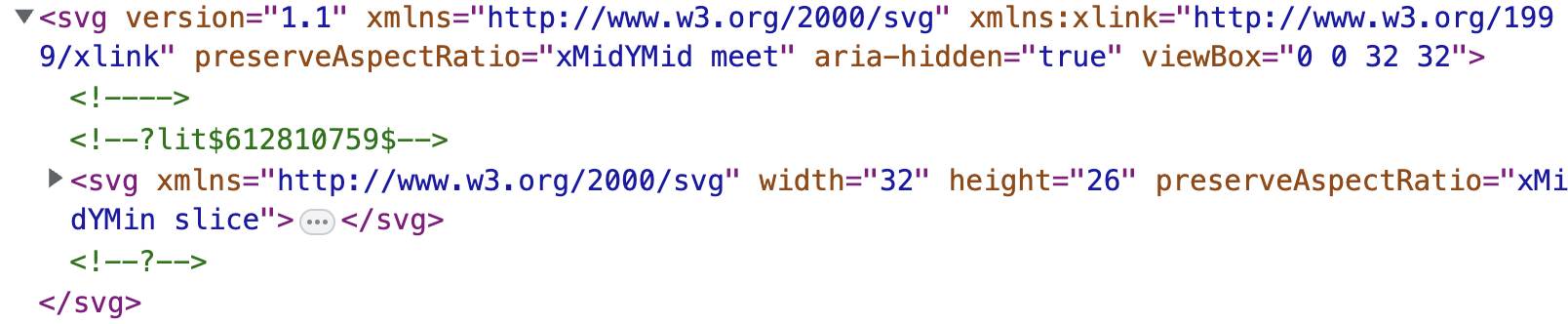 [icon] Custom preserveAspectRatio attribute value on the icon is not ...