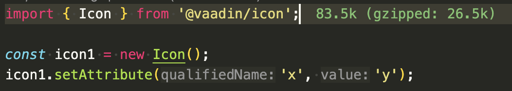 Vaadin Icon Typescript Typing · Issue 6711 · Vaadinweb Components · Github 6065