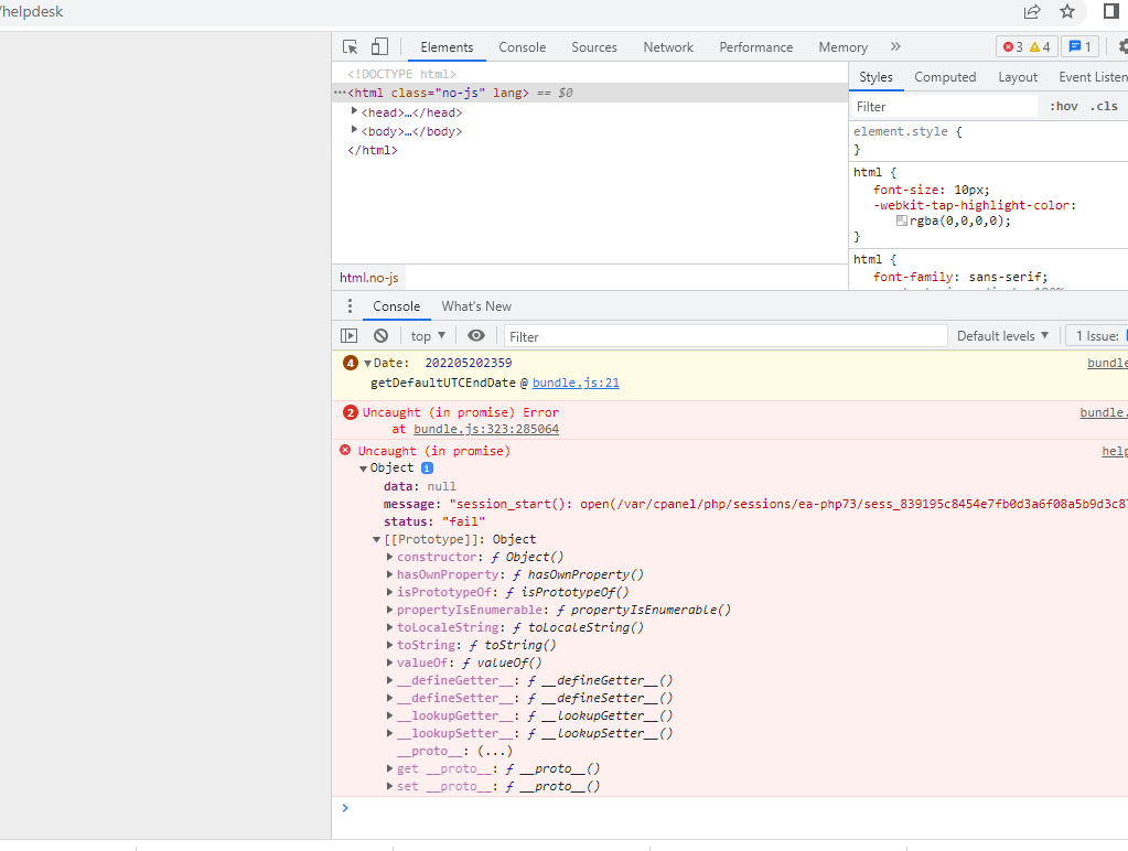 Opensupports_v4.9.0 not working . . blank page · Issue #1215 · opensupports/opensupports · GitHub