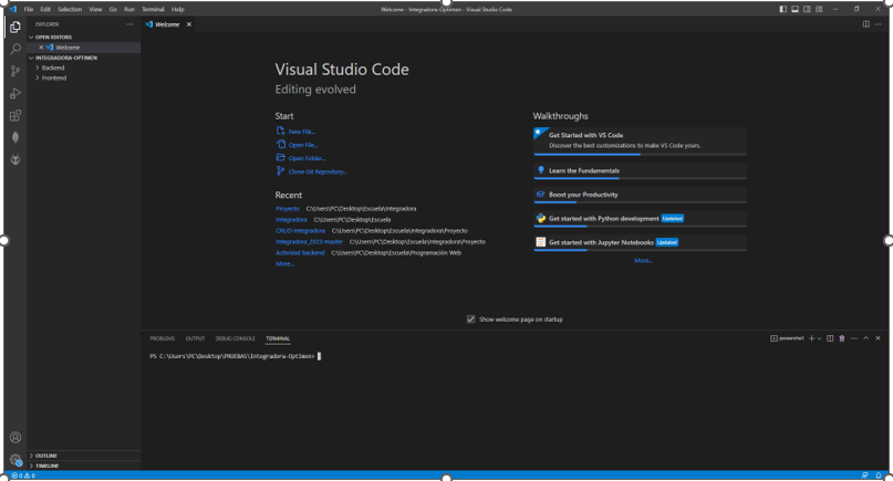 GitHub - OsmarVillegas/Integradora-Optimen