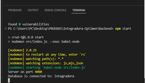 GitHub - OsmarVillegas/Integradora-Optimen
