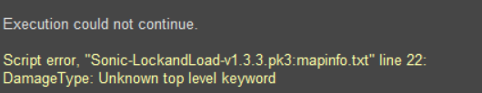 I started up the game and it gives me this · Issue #9 · Sonic-LockandLoad/Sonic-LockandLoad · GitHub