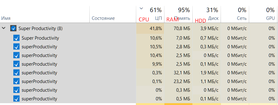 7.11.2 Prerelease / Windows :: High CPU load when timer is counting on a task · Issue #2003 ...