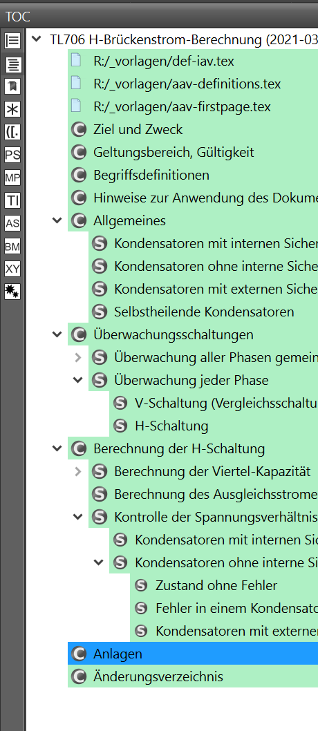 Chapter / Section Display in TOC · Issue #2546 · texstudio-org/texstudio · GitHub