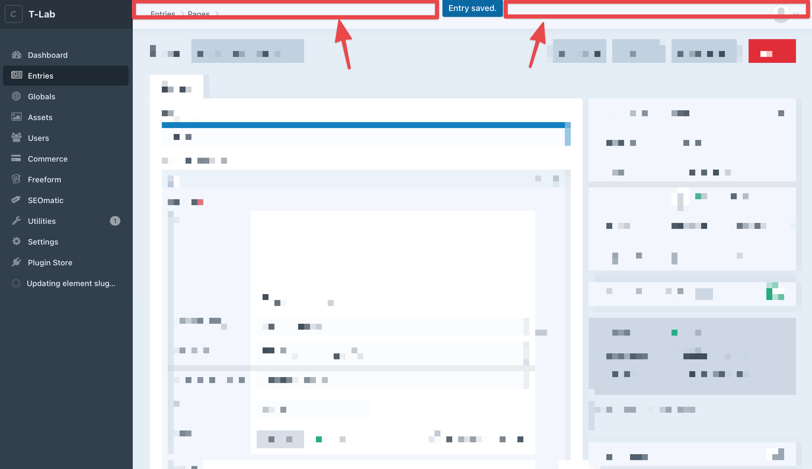 Unable to click on the left & right sides of CP notification · Issue #7871 · craftcms/cms · GitHub