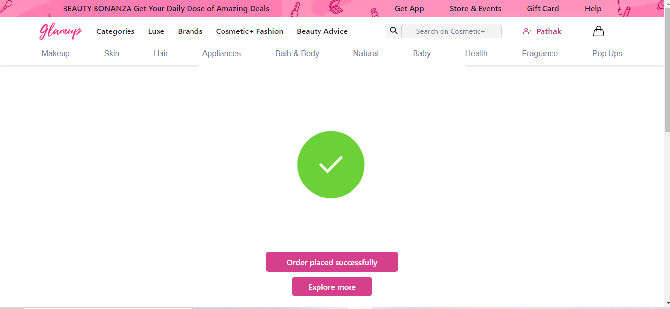 GitHub - KaustubhN12/nappy-prose-7608: glamup is a clone of e-commerce website nykaa which sells ...