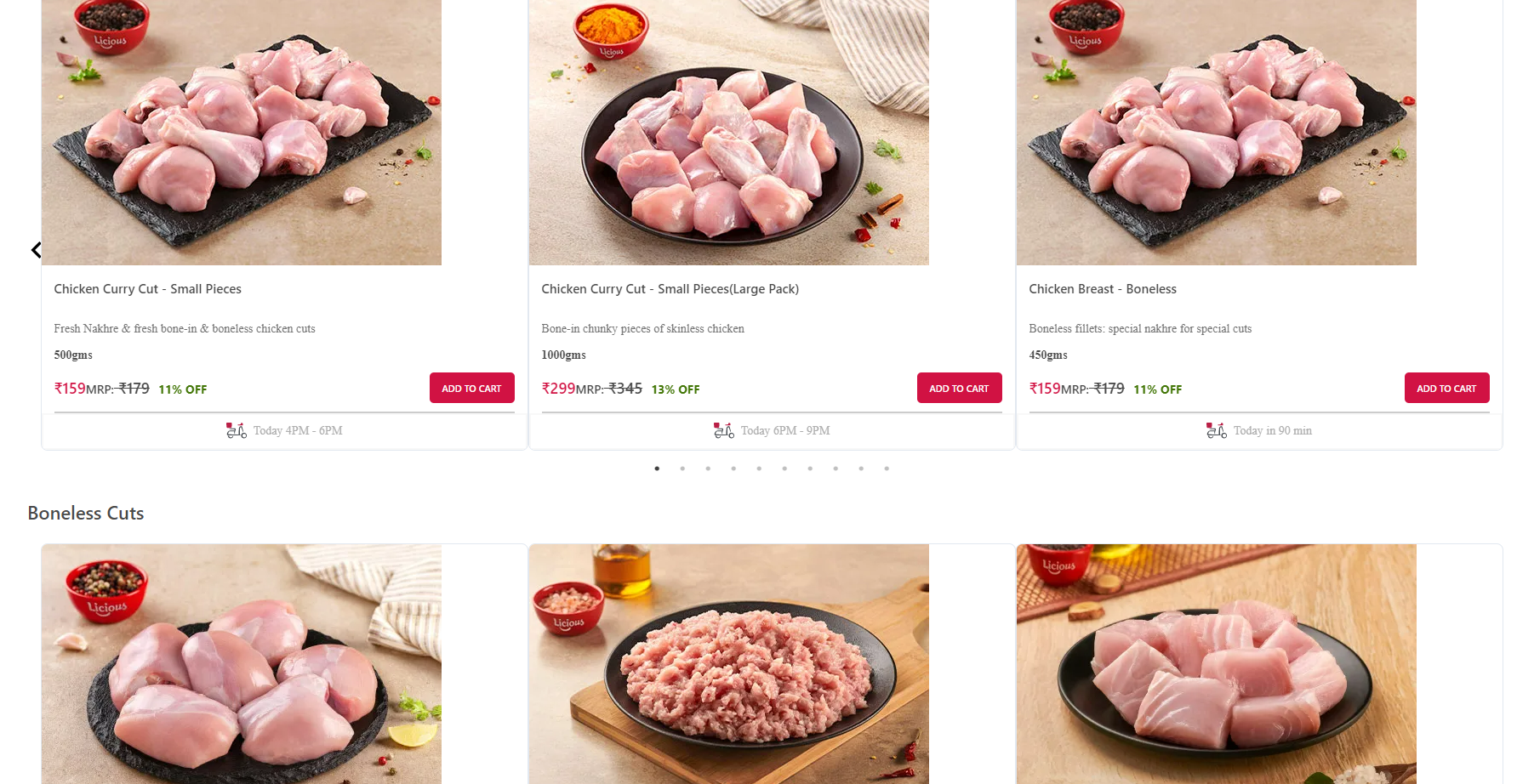 GitHub - anuragg0107/Licious-clone: Licious is India's largest D2C ...