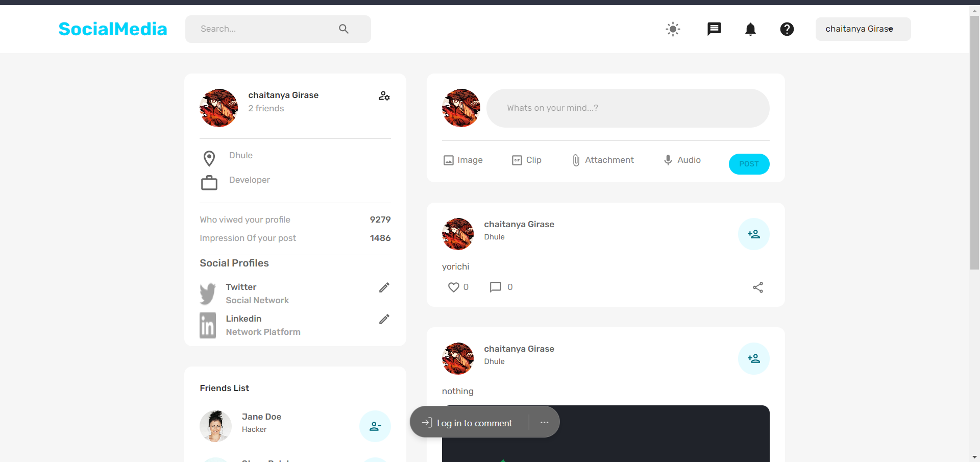 GitHub - apabitra/social-media-app: I created a full-stack social media ... GitHub - apabitra/social-media-app: I created a full-stack social media ...