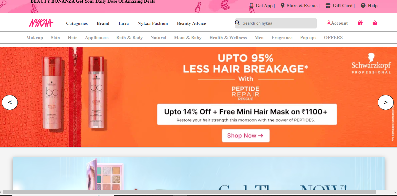 GitHub - potbharenitin6684/N-clone: Nykaa is an Indian e-commerce company, founded by Masume Rao ...