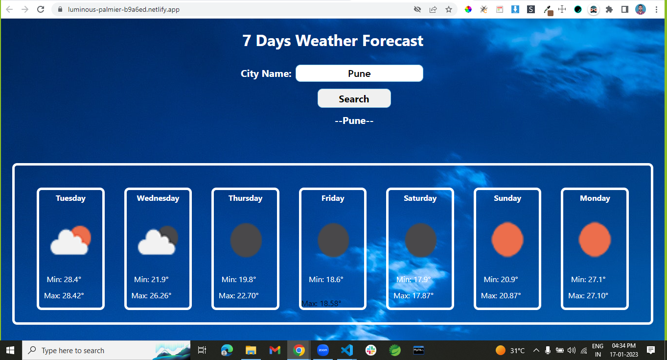 GitHub - potbharenitin6684/Weather-App: Get the weather forecast in a ...
