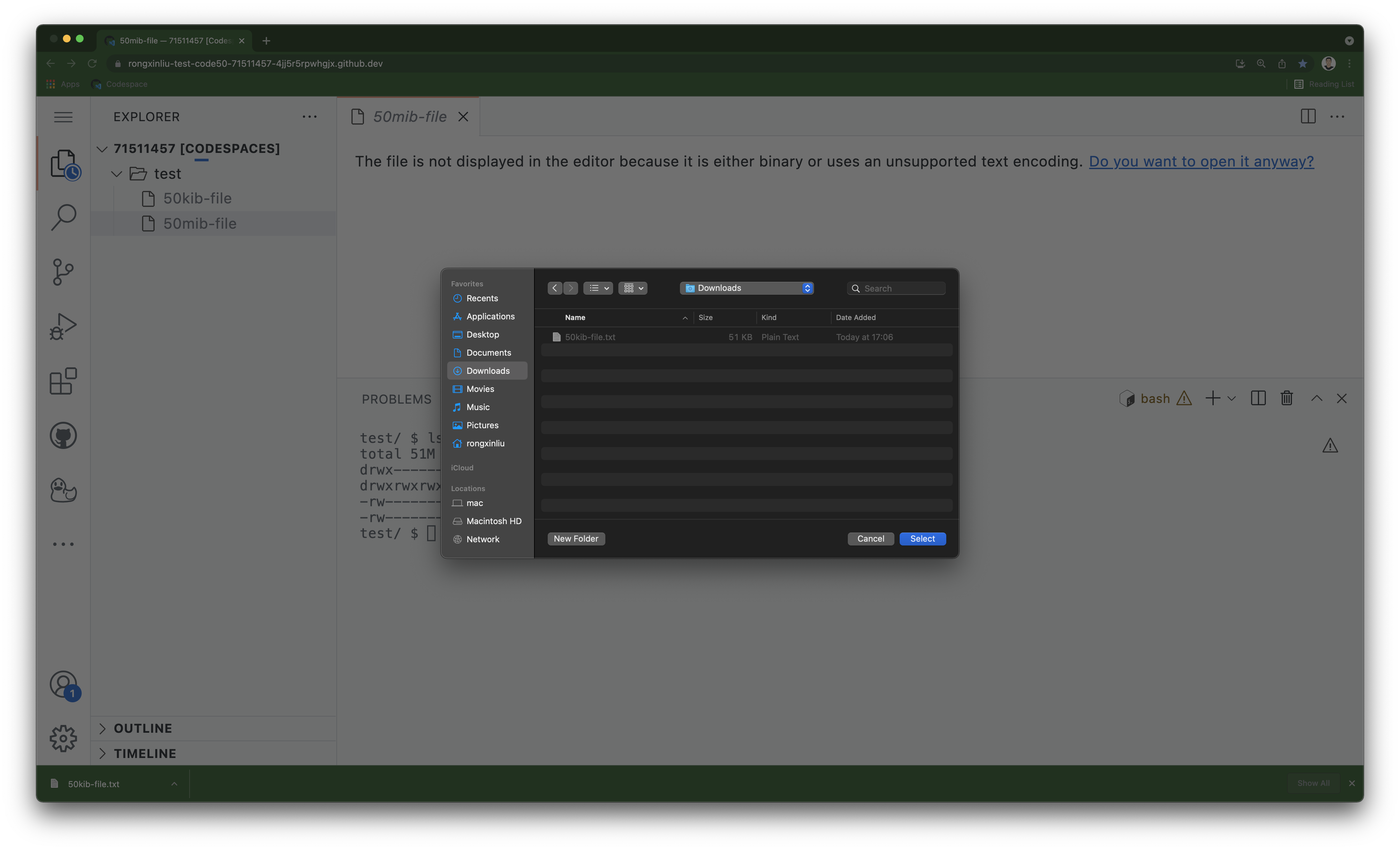 Inconsistent download flow between small and large file · Issue #137683 ...