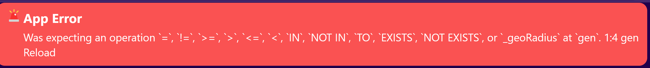 Backspace in filter causes page to crash · Issue #4 · riccox/meilisearch-ui · GitHub
