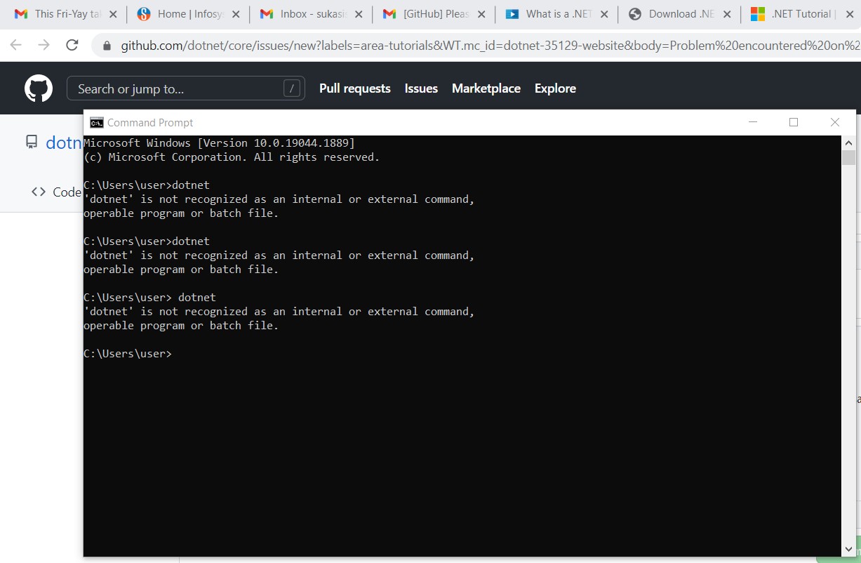 Installing Net · Issue 7876 · Dotnetcore · Github 