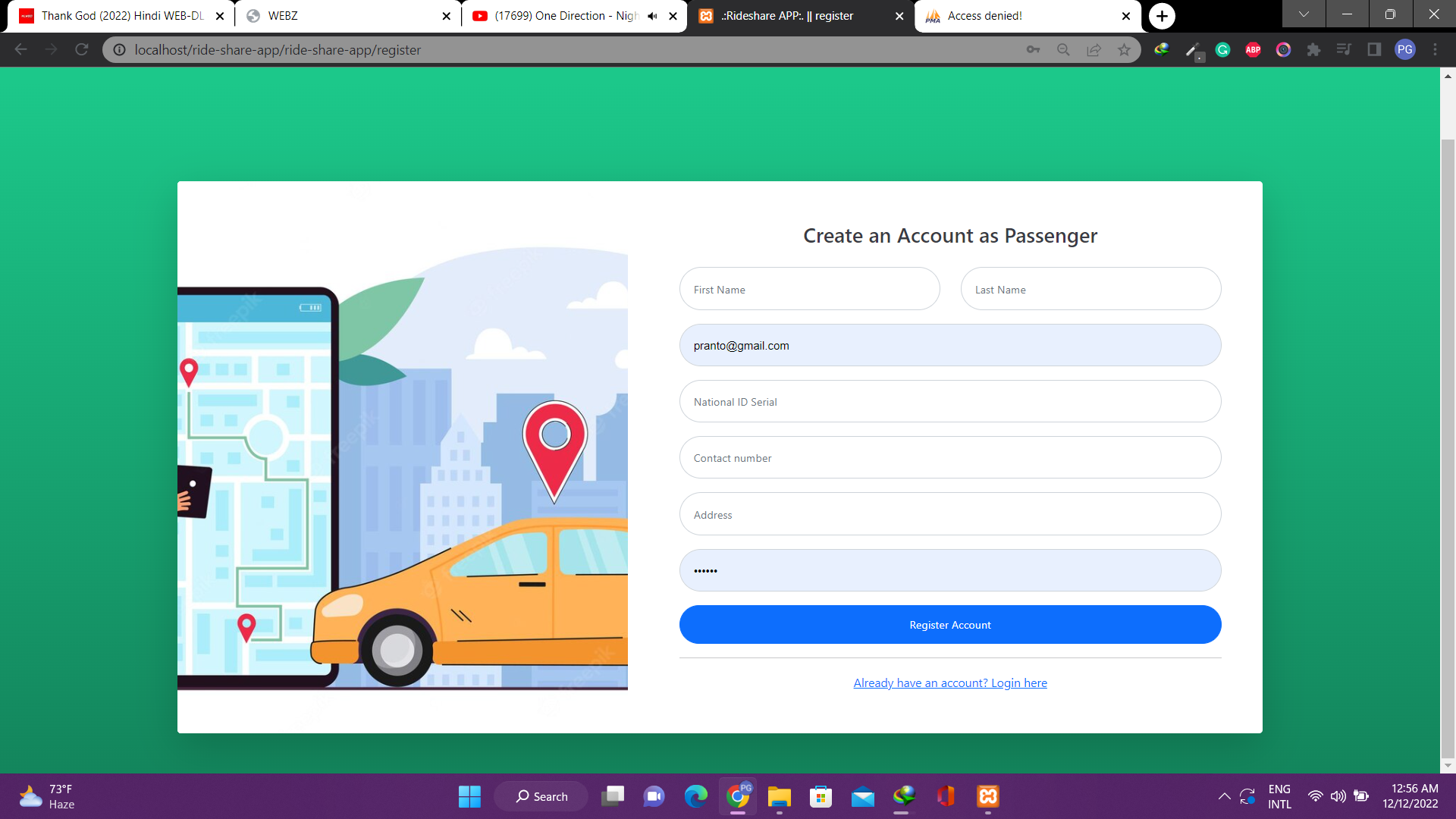 GitHub - protikkanu-07/Rideshare