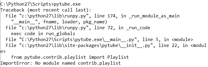 Update To Pytube 904 Then Error Happened · Issue 217 · Pytubepytube · Github 