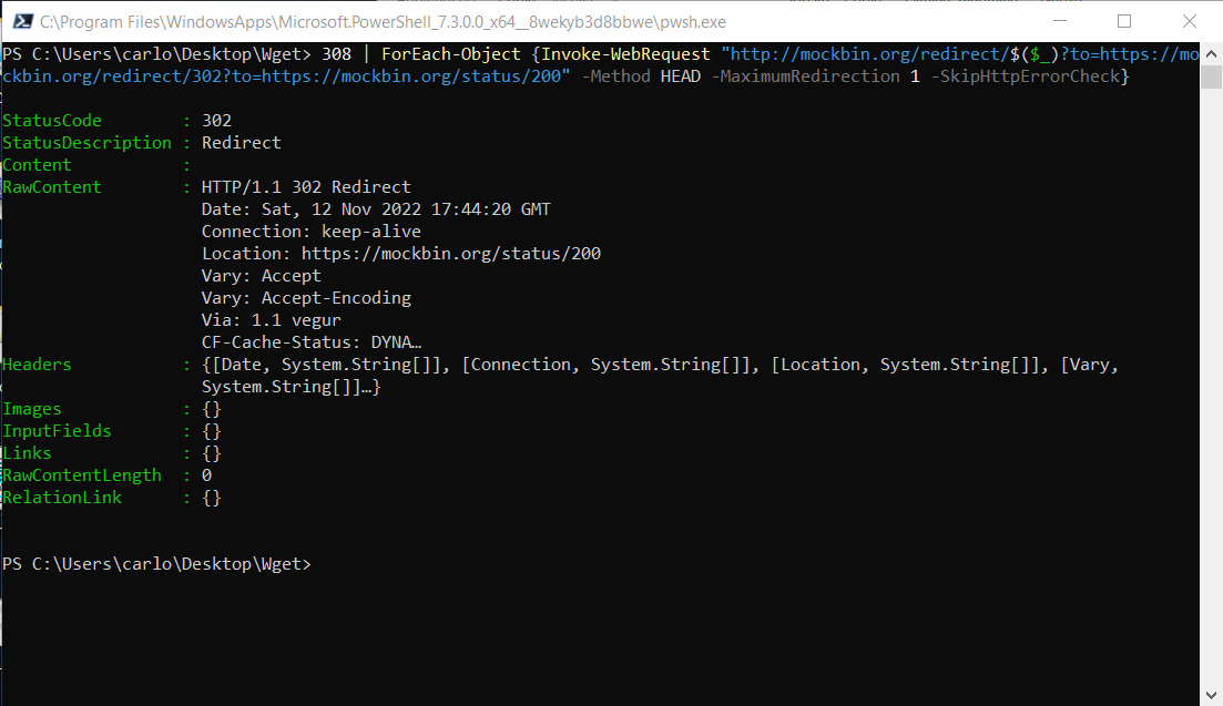 Webcmdlets Add 308 To Redirect Codes And Small Cleanup By Carlotoso · Pull Request 18536