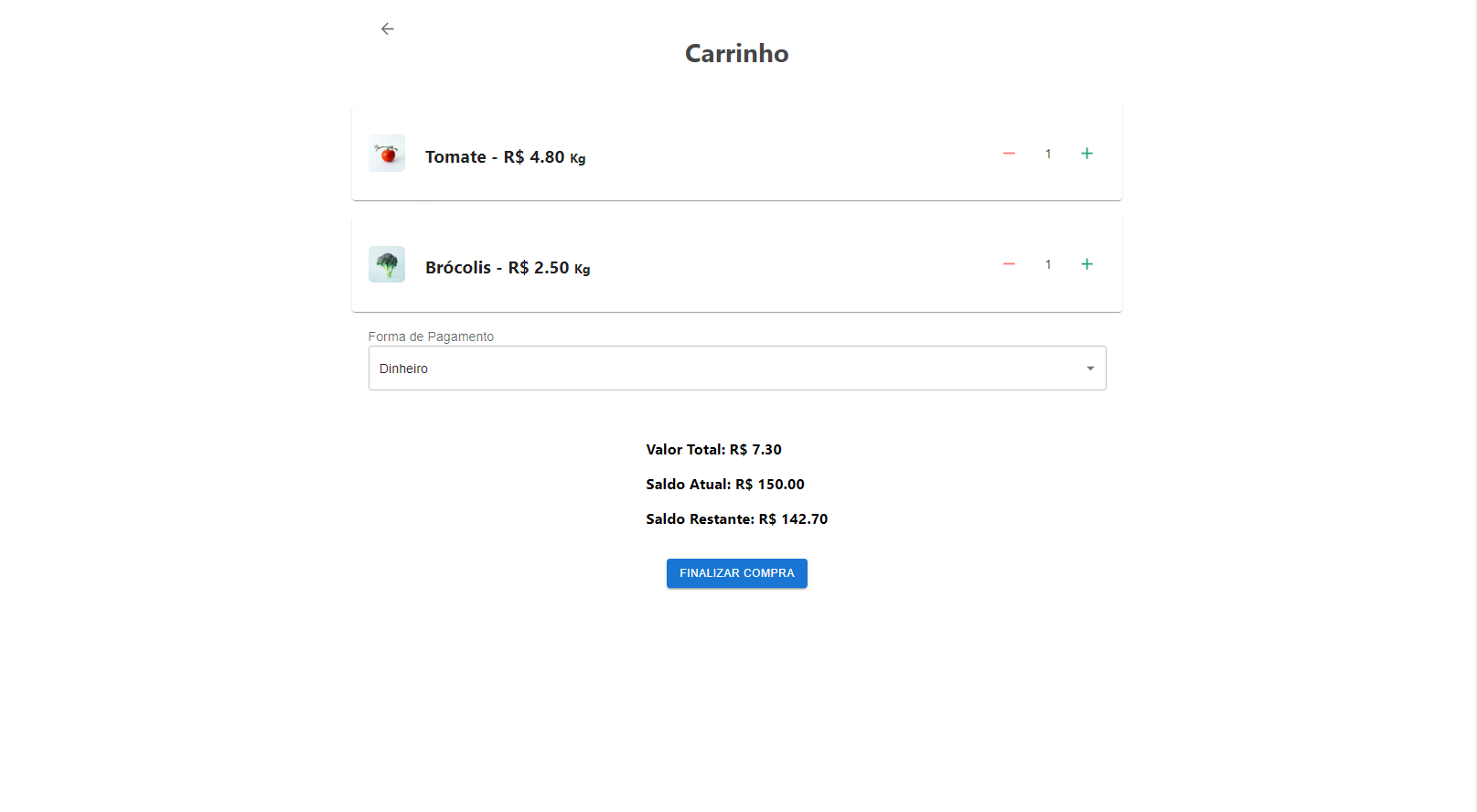 GitHub - SchaferDev/Carrinho-de-compras: App desenvolvido em React.