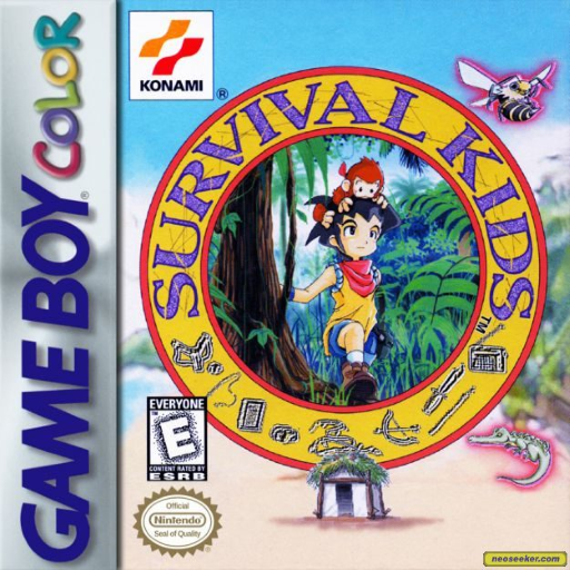 Survival Kids (USA) (SGB Enhanced) (GB Compatible) - high res art · Issue #40 · libretro ...