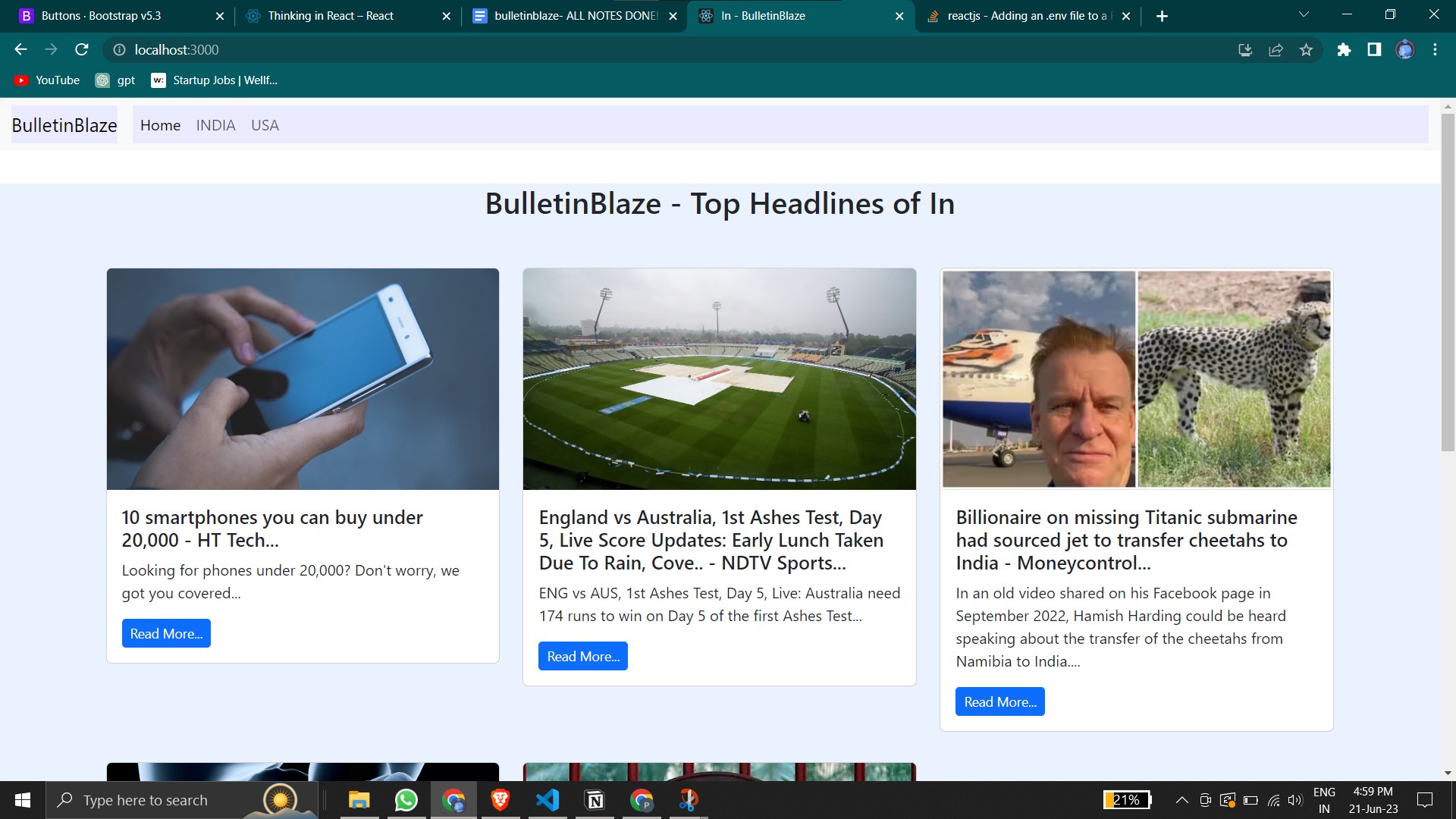 Github Ipratham101bulletinblaze Newsapi Bulletinblaze Get Current News In One Place From