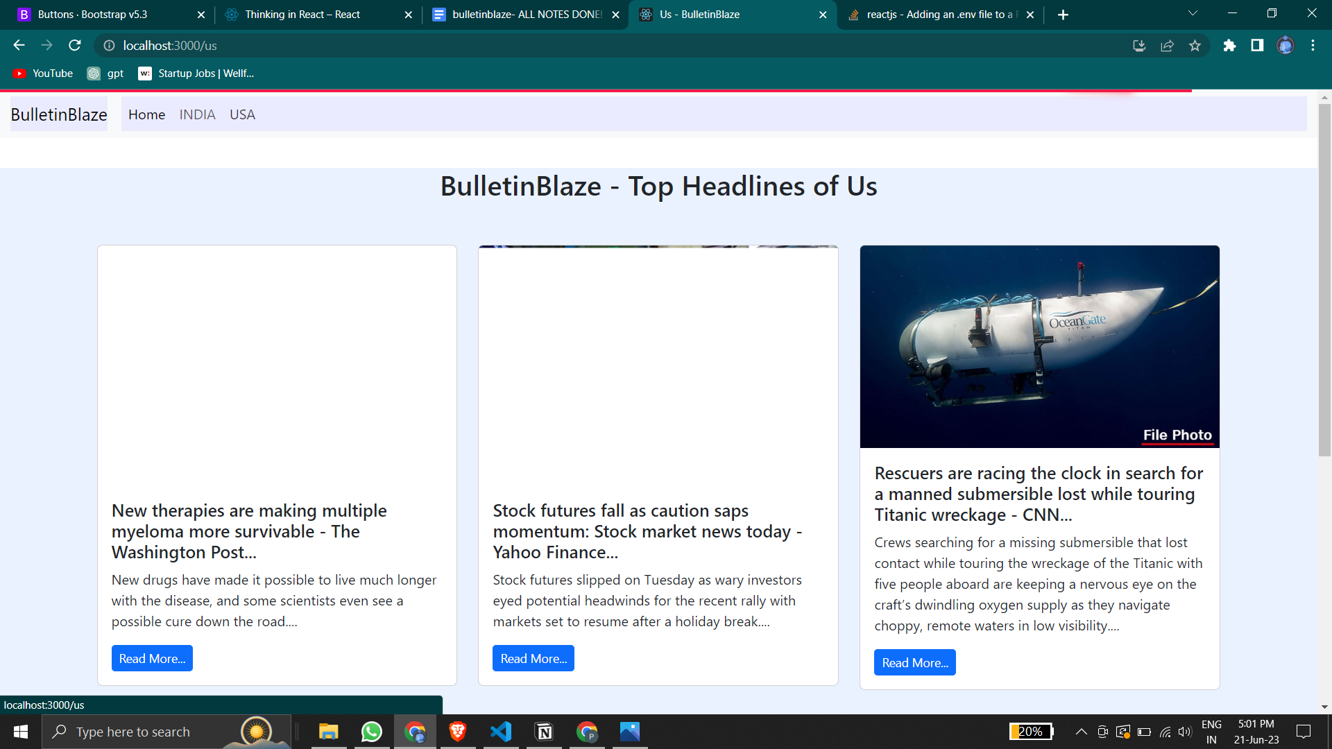 Github Ipratham101bulletinblaze Newsapi Bulletinblaze Get Current News In One Place From 