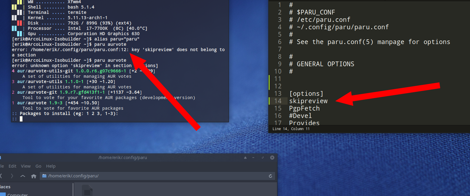 Feature: --skippreview · Issue #319 · Morganamilo/paru · GitHub