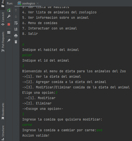 GitHub - SebasEE77/ProyectoZoologico-: Creación de proyecto donde se elaborará un Zoológico.