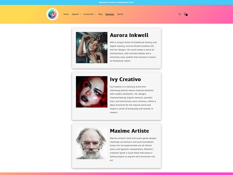 GitHub - Gulrugar/Drews-Dev-Shop: Drew's Dev Shop