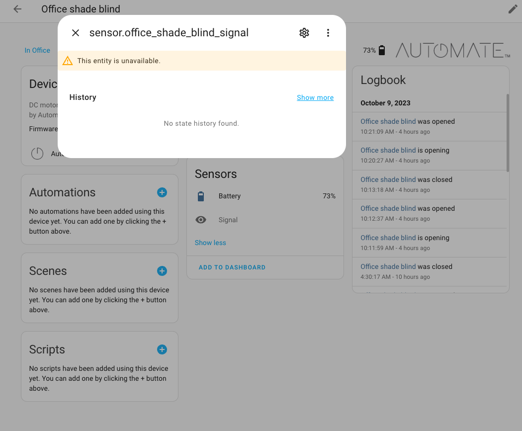 Blinds signal strength not getting into Home Assistant · Issue #23 · sillyfrog/Automate-Pulse-v2 ...