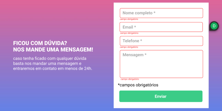 GitHub - john-dalton-27/formulario-com-validacao: Repositório da Quest Javascript Intermediário ...