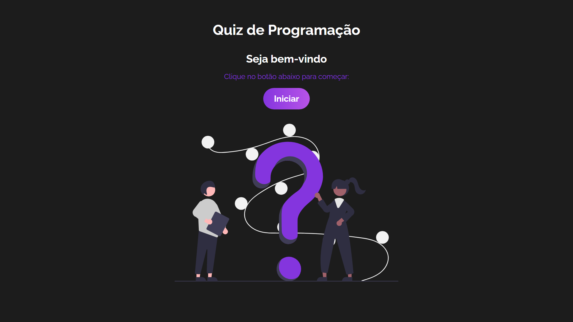 GitHub - pedrohenriquepd/Quiz-de-Programacao