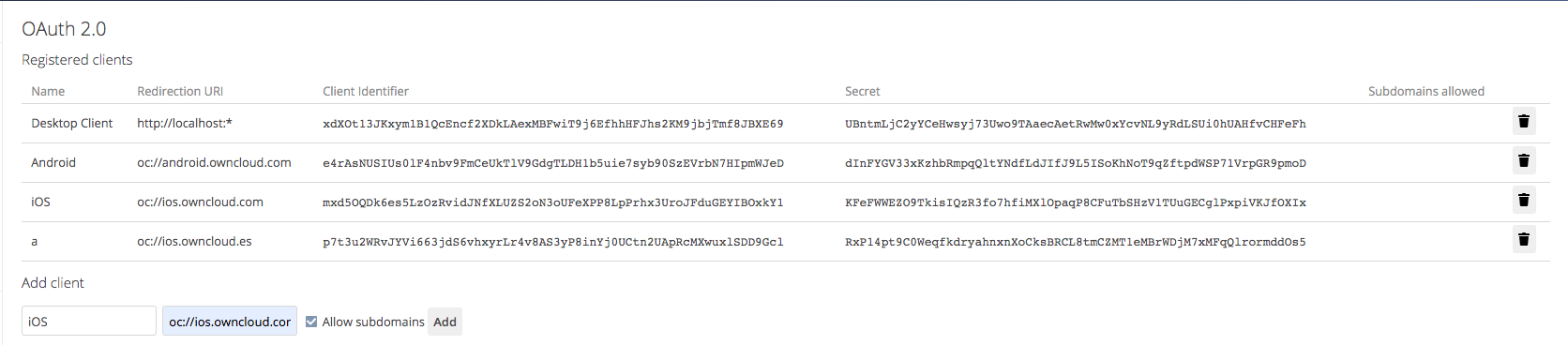 Don't fail if the client was already added · Issue #234 · owncloud/oauth2 · GitHub