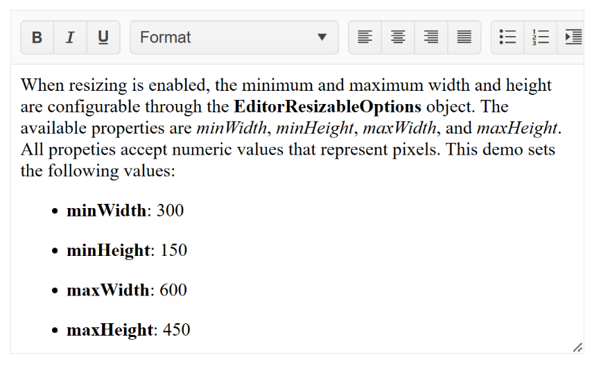 Kendo Editor Does Not Display The Overflow Button When Editor Is Resizable And Initial Height