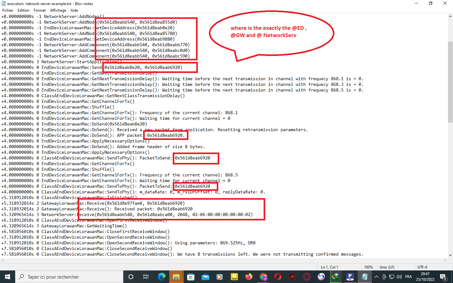 How to send a package from the Network Server to the end devices · Issue #119 · signetlabdei ...