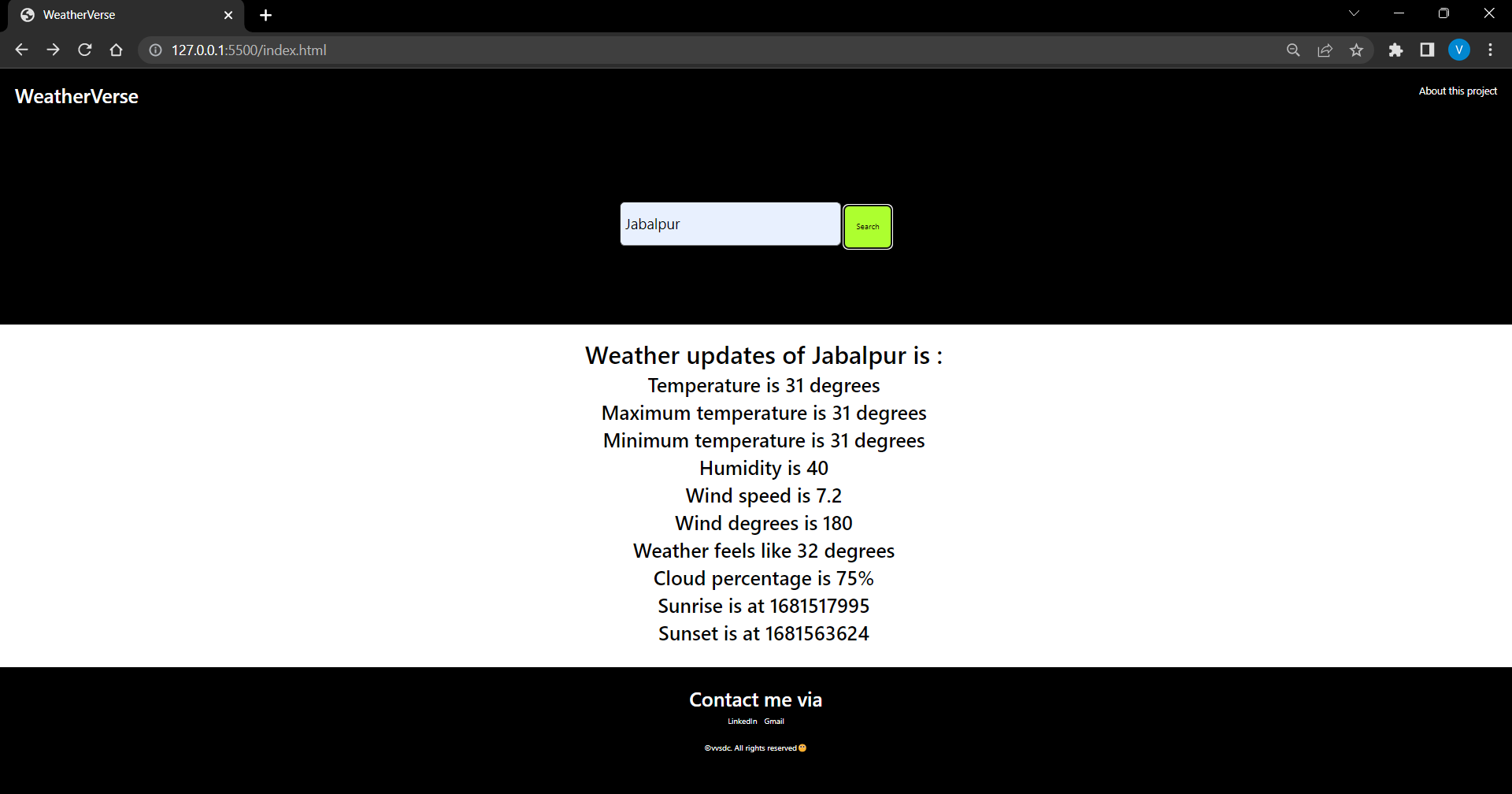 GitHub - VVSD-Charan/WeatherVerse GitHub - VVSD-Charan/WeatherVerse